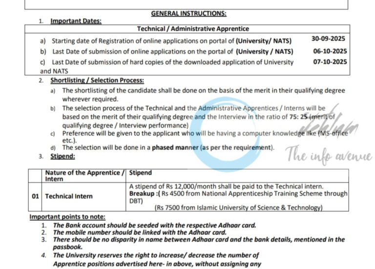 ISLAMIC UNIVERSITY OF SCIENCE AND TECHNOLOGY IUST AWANTIPORA TECHNICAL ...